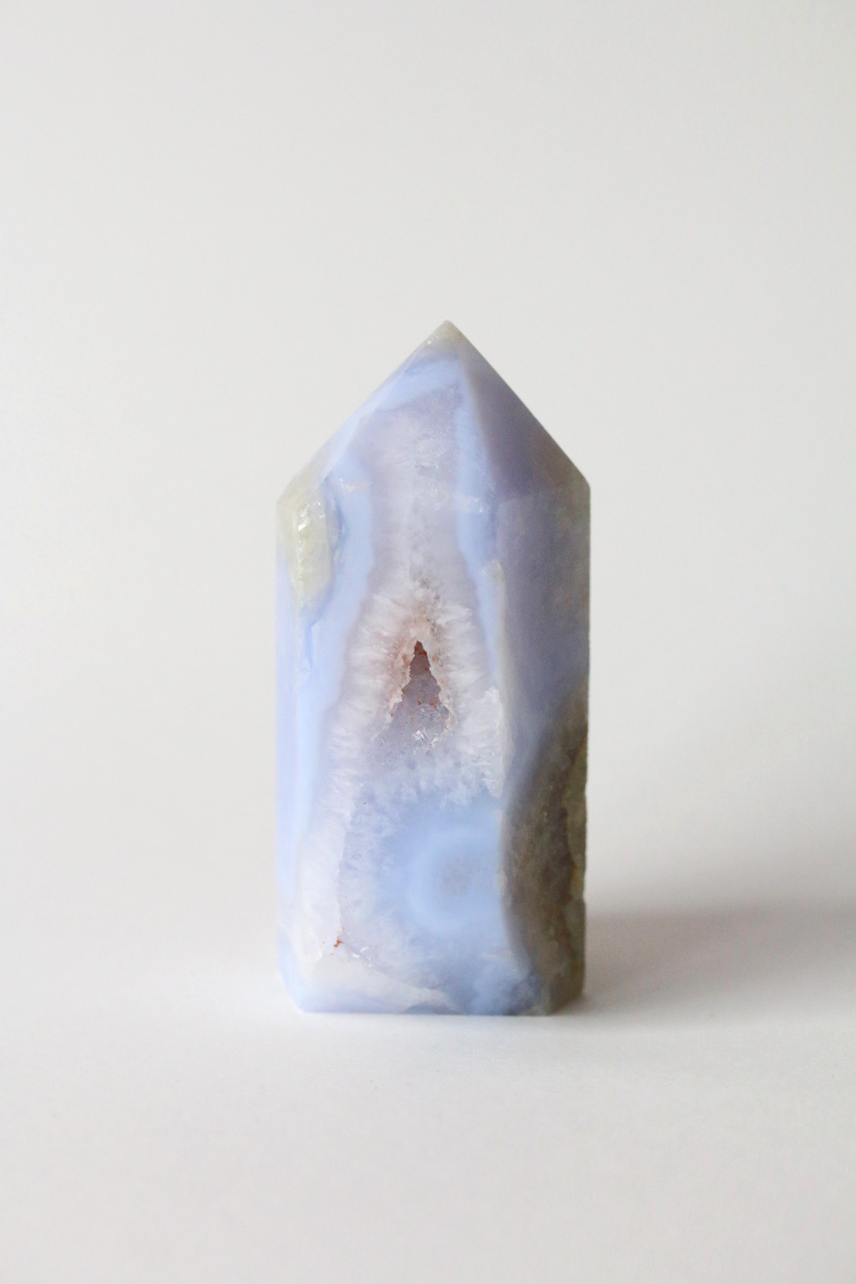 Blue Lace Agate Tower - Carpe Crystals
